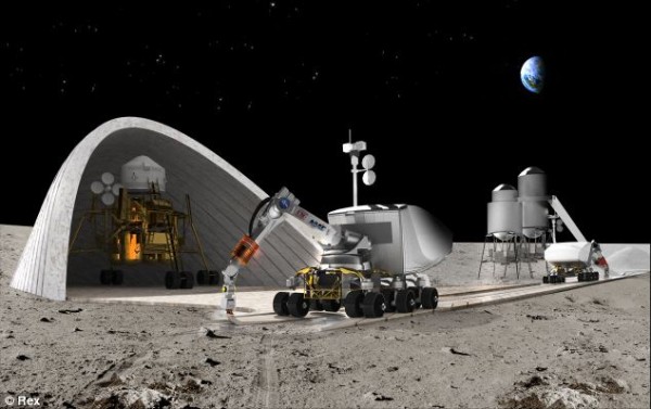 El estudio de la NASA sobre una base lunar — Astrobitácora